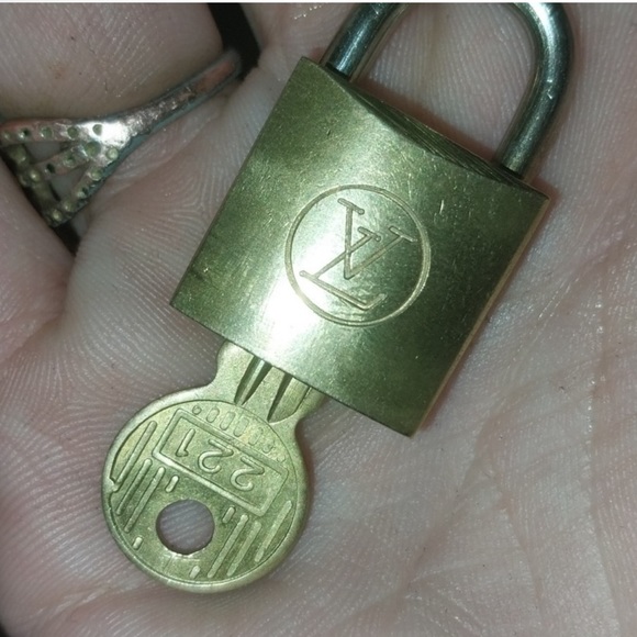Louis Vuitton | Accessories | Rare 22 Lv Lock And Key | Poshmark